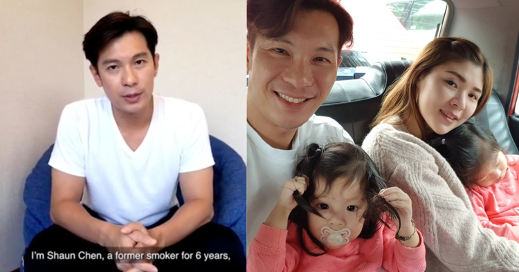 Mediacorp actor Shaun Chen successfully quits smoking for 13 years, after failing to do so twice ...