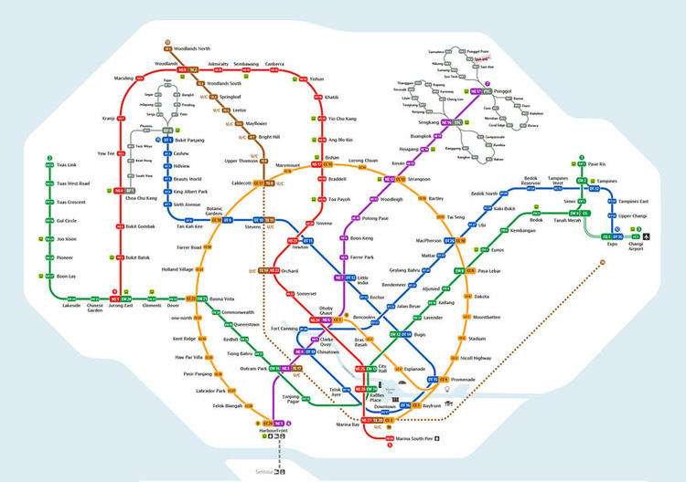 New MRT network map to be rolled out at all stations by Jan 31, 2020 ...
