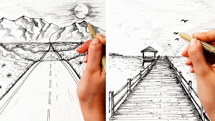 30 BEAUTIFUL DRAWING IDEAS AND TIPS | Nestia