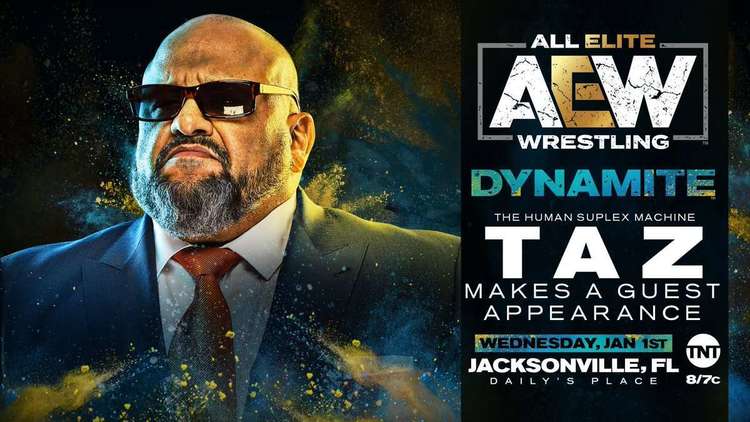 Taz Announced For Appearance on AEW Dynamite Next Week | Nestia