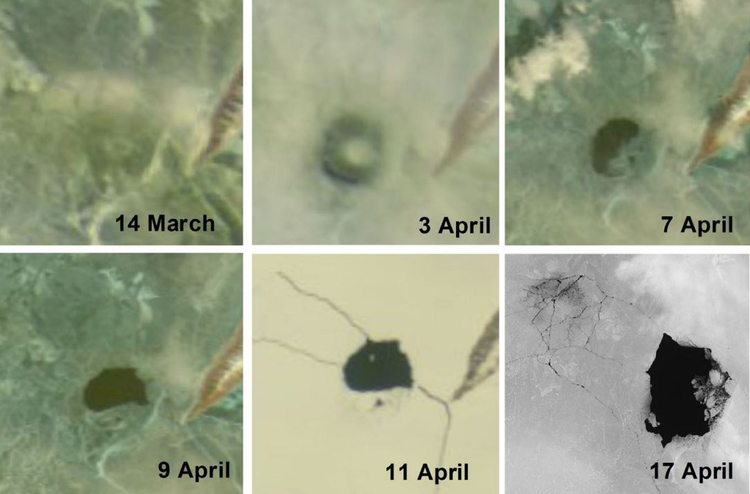 These bizarre ‘ice rings’ in the world’s largest freshwater lake ...