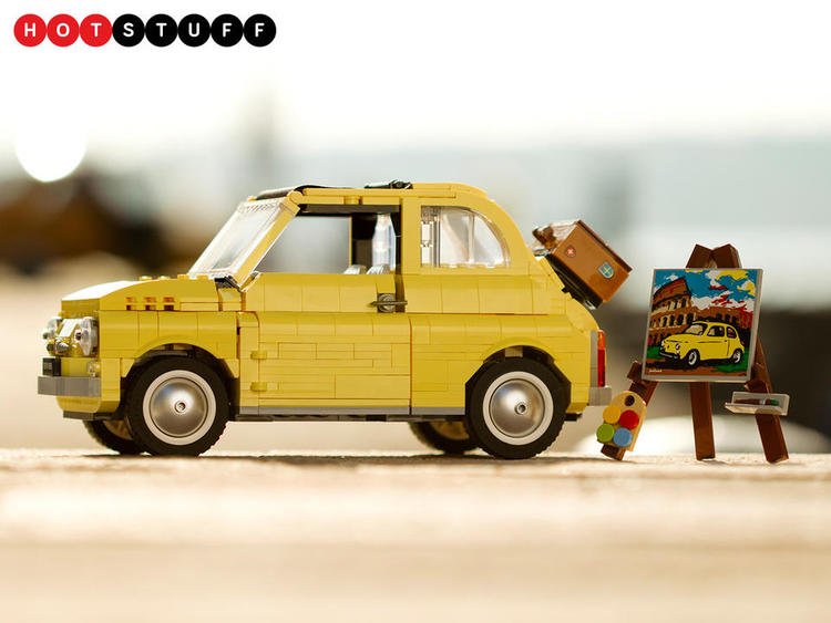 Lego’s latest Creator Expert vehicle is an iconic ‘cool yellow’ Fiat ...