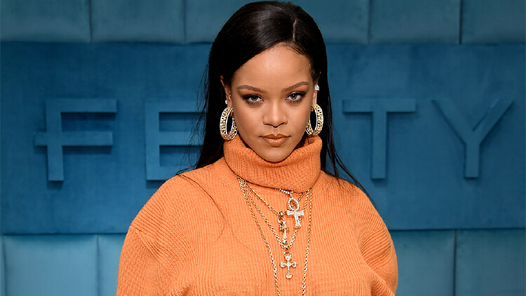 Rihanna Shows Off Her Glow In A Tiny Crochet Dress | Nestia