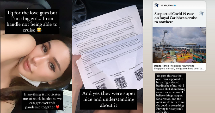 Jade Rasif allegedly turned away from Royal Caribbean's cruise for not ...