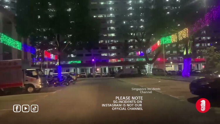 Hari Raya comes early at Marsiling with colourful lighting decorations ...