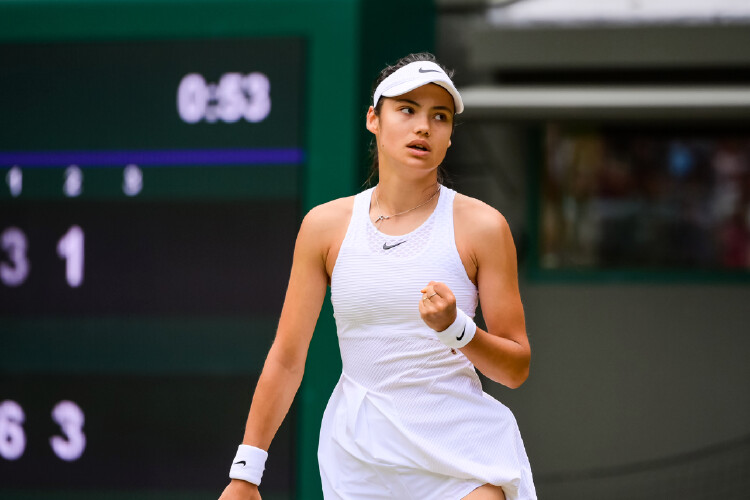 Rising Tennis Star Emma Raducanu Powering Through Wimbledon Despite