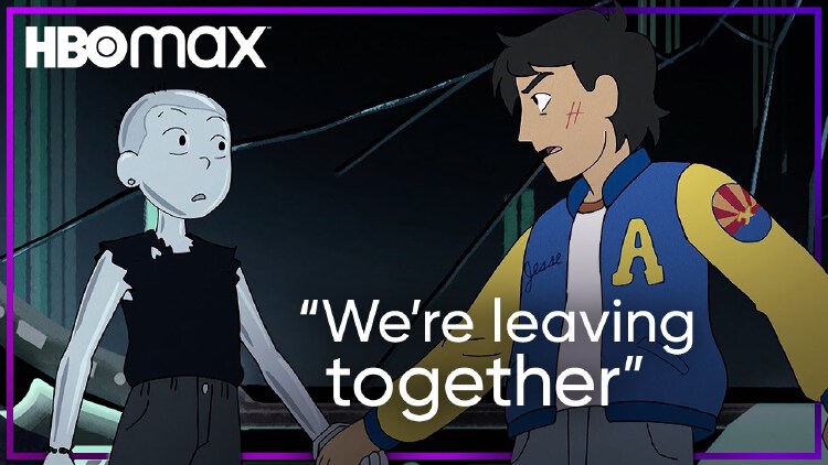 Infinity Train | Lake (M.T.) & Jesse Exit the Train | HBO Max | Nestia