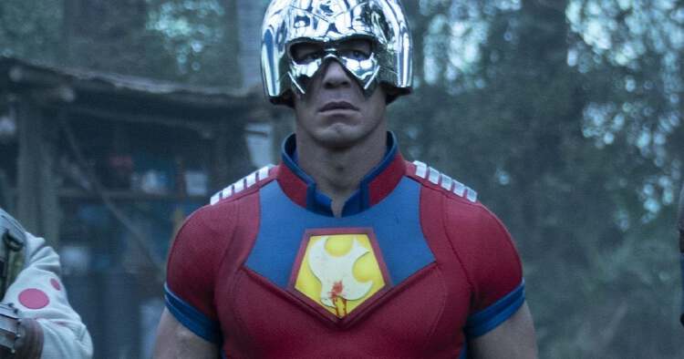 The Suicide Squad Premiere John Cena Peacemaker Costume | Nestia