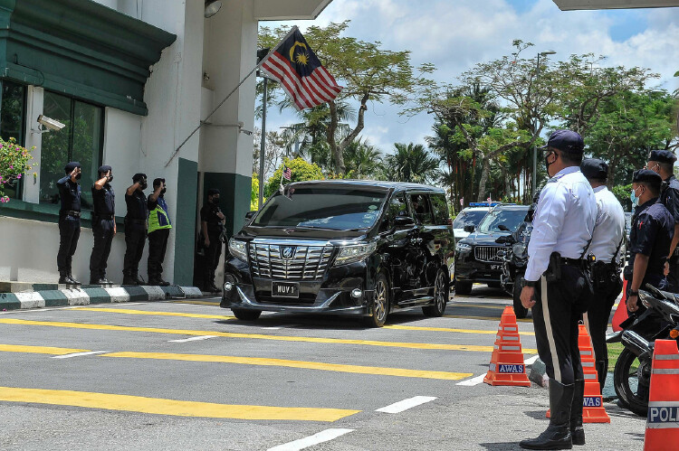 Ismail Sabri arrives at Istana Negara to take oath as ninth PM | Nestia Ismail Sabri arrives at Istana Negara to take oath as ninth PM | Nestia