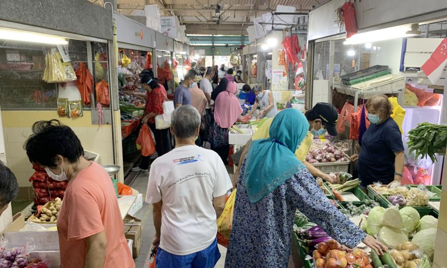 Marsiling Lane Hawker Centre and Wet Market closed due to Covid-19 ...