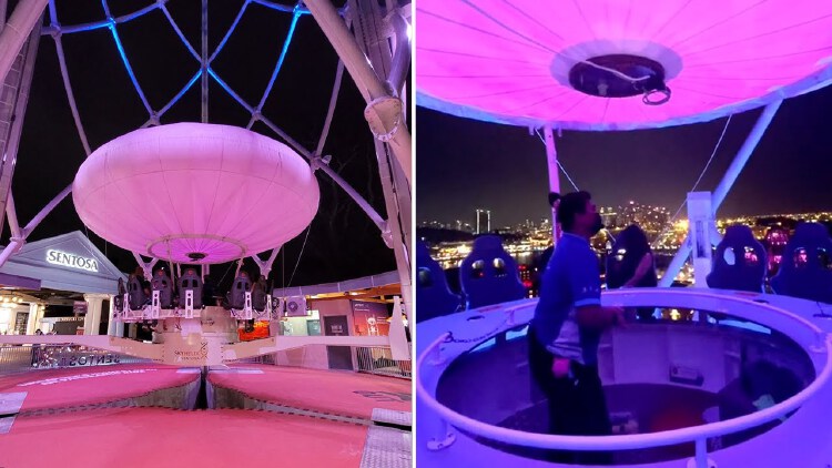 Taking a ride on SkyHelix Sentosa | Nestia