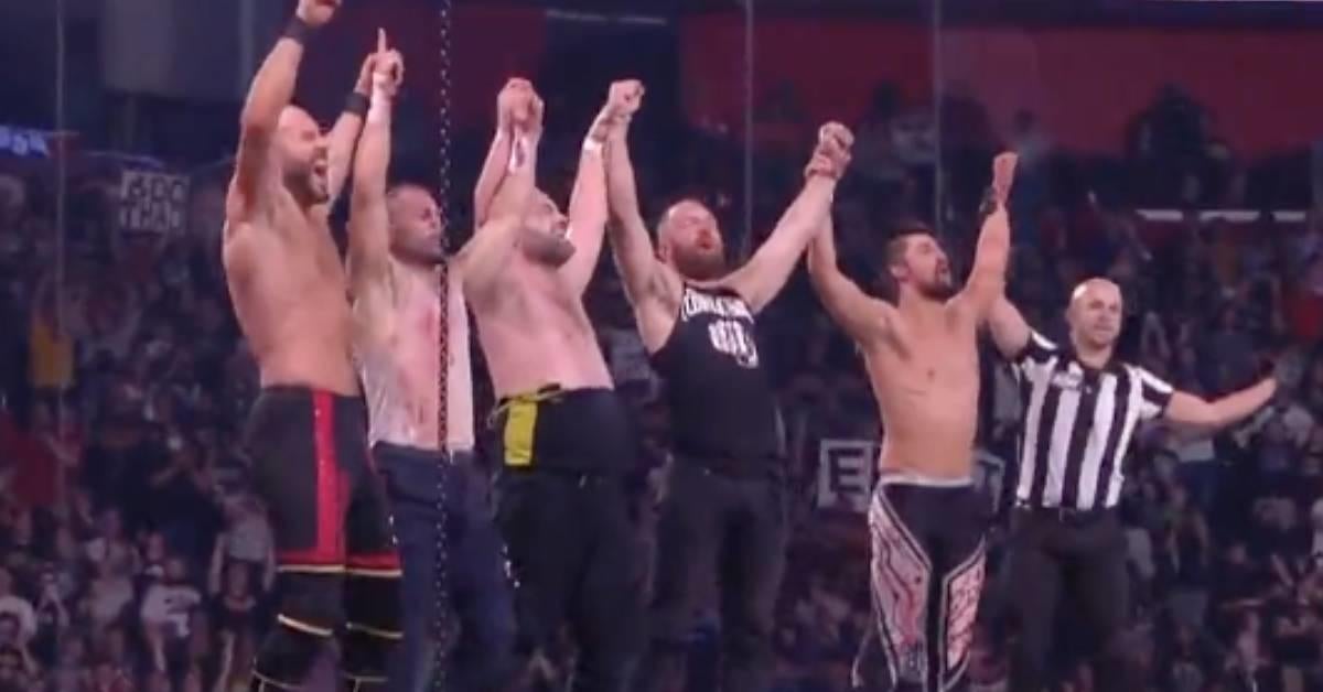 AEW: Here's How Blackpool Combat Club Won Blood and Guts 2022 | Nestia