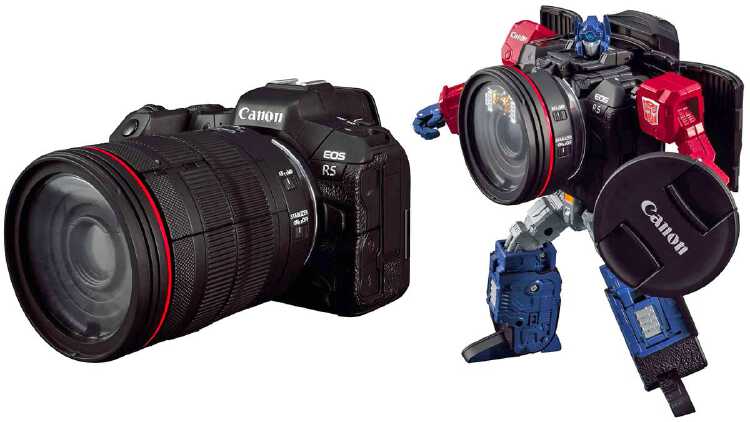 Canon Teams Up With Transformers in New DSLR Replica Toy Line | Nestia