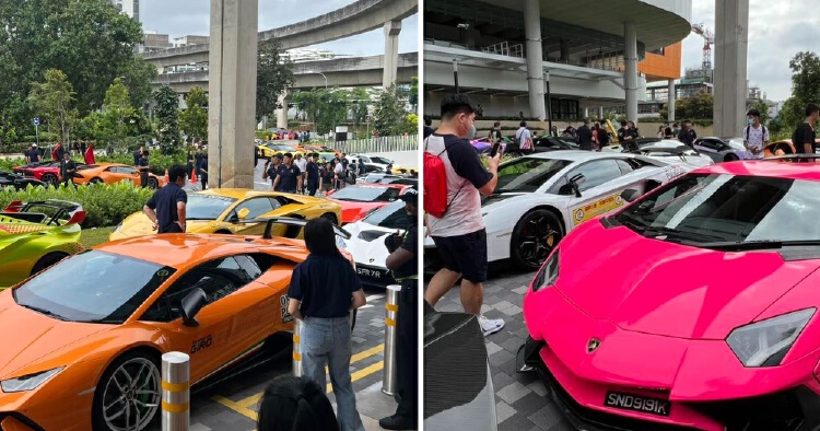 Kids go on joyrides in Lamborghinis as part of One Punggol Community Club opening | Nestia