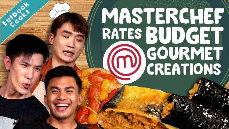 MasterChef Winner Rates Our Budget Gourmet Creations! | Eatbook Cooks ...