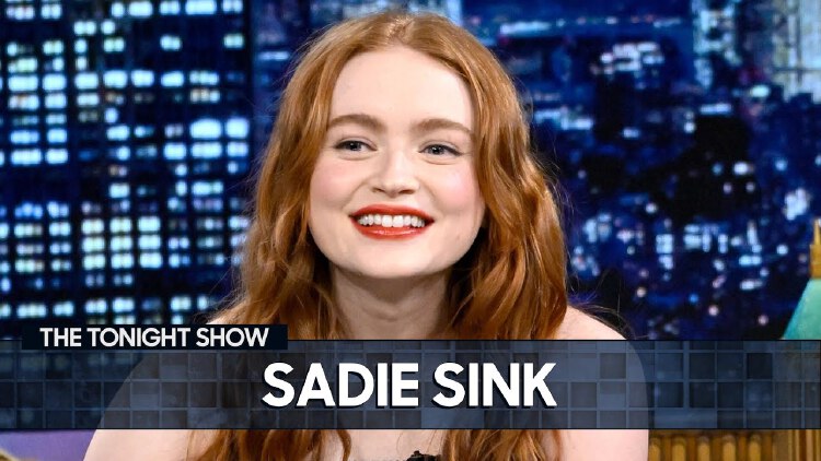 Sadie Sink on Max's Fate in Stranger Things' Final Season & Auditioning for The Whale | Tonight ...