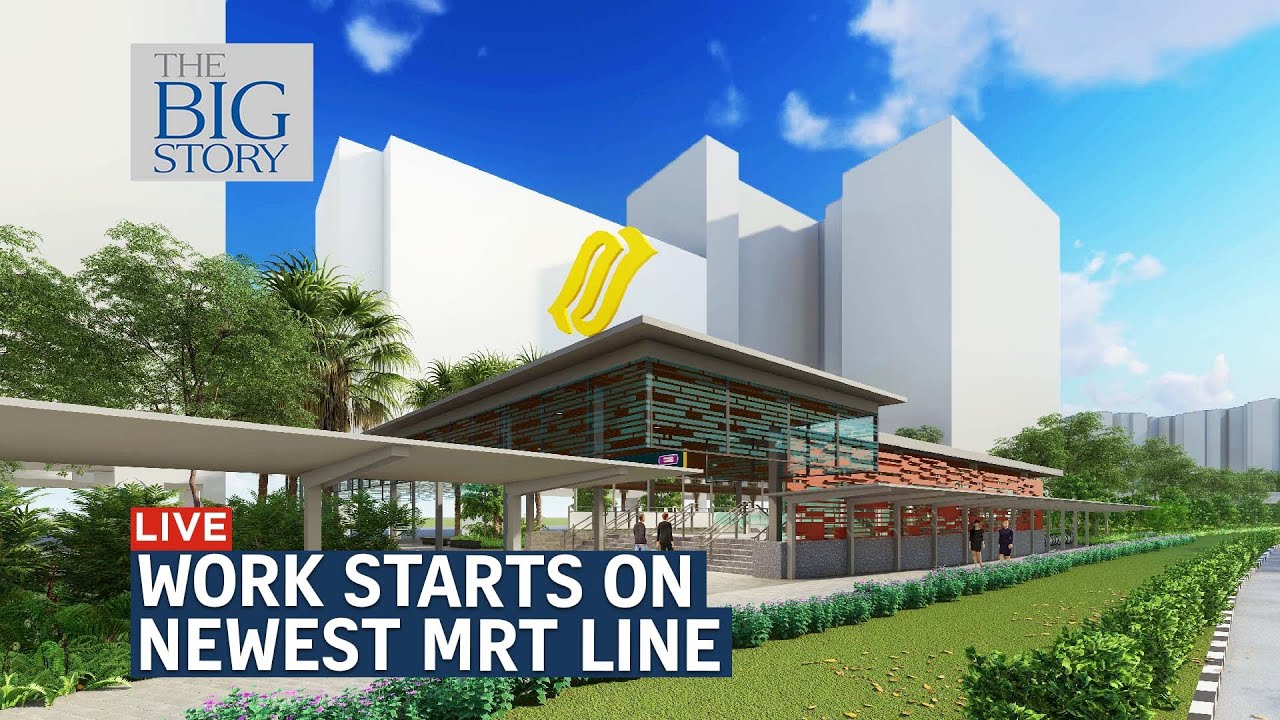 Cross Island Line work begins, 12 MRT stations ready by 2030 | THE BIG STORY | Nestia