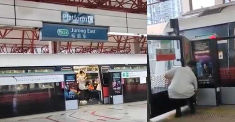 SMRT makes police report after boy deliberately stops platform doors at Jurong East MRT | Nestia