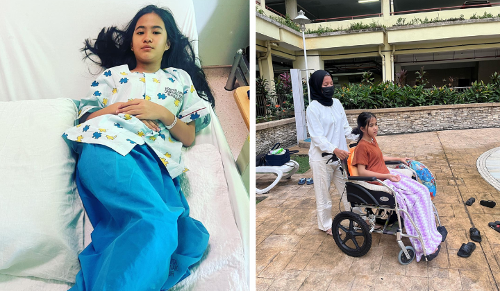 Child Actress Puteri Rafasya Unable To Walk After Chair Pulled From Under Her During A Prank ...