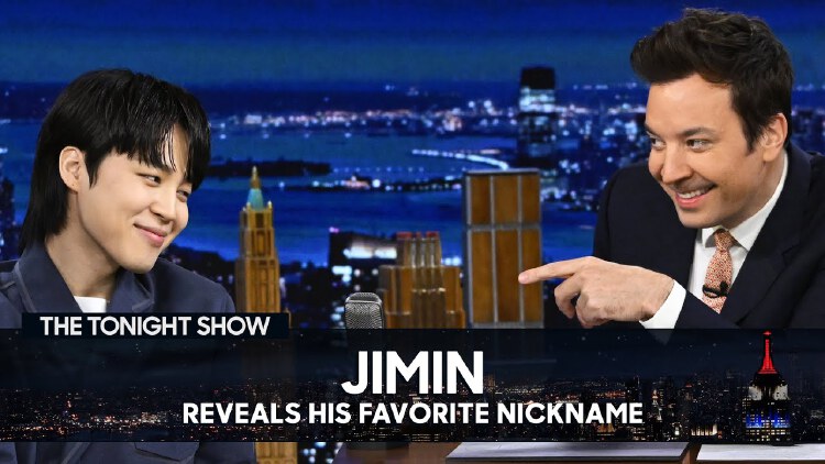 BTS' Jimin Reveals His Favorite Nickname | The Tonight Show Starring ...