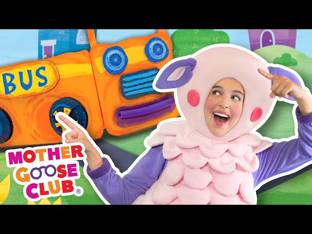 The Wheels on the Bus + More | Mother Goose Club Nursery Rhymes | Nestia