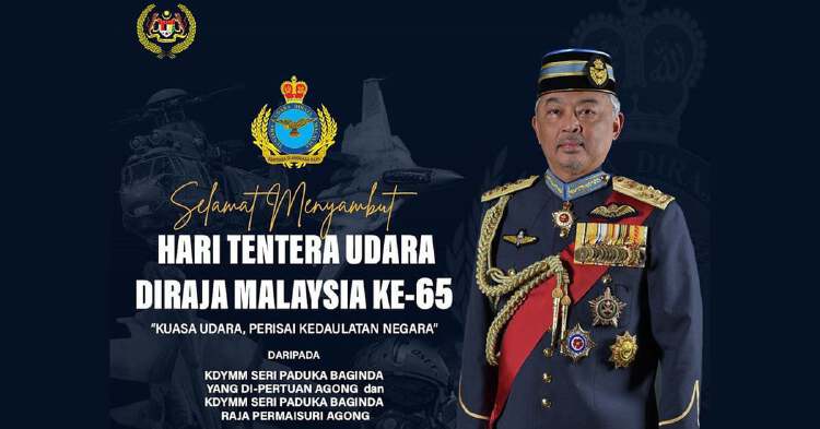 大马皇家空军成立65周年 元首伉俪献祝福 | Nestia