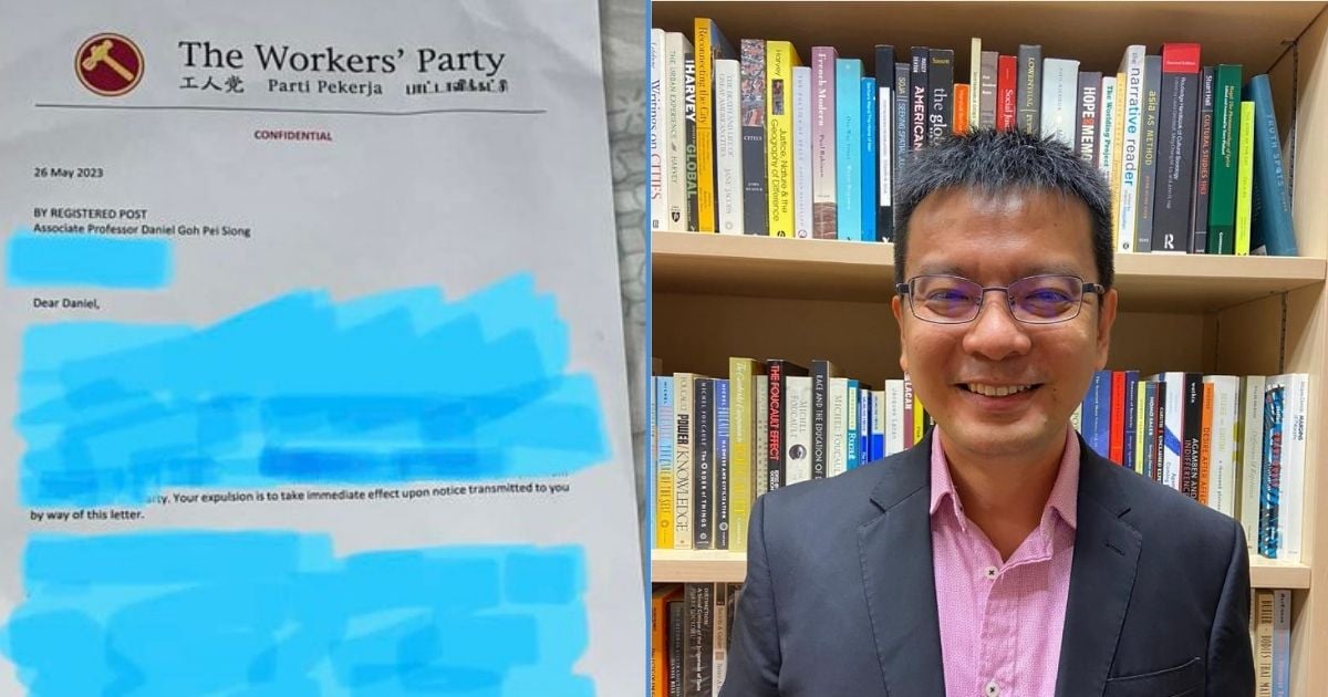 Former WP NCMP Daniel Goh Fired from Workers’ Party for Calling Out the ...