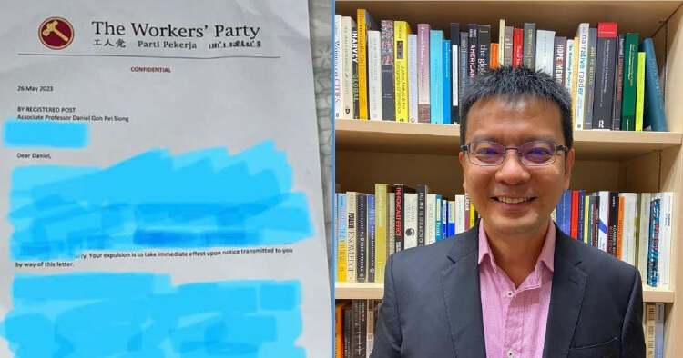 Former WP NCMP Daniel Goh Fired from Workers’ Party for Calling Out the ...