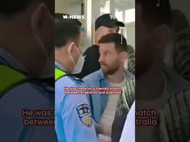 Lionel Messi Stopped At Beijing Airport Due To Passport Mix-Up | Nestia
