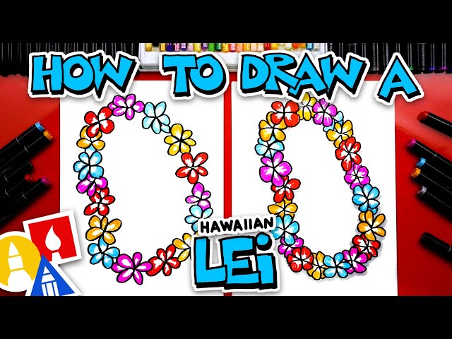 How To Draw A Hawaiian Lei | Nestia