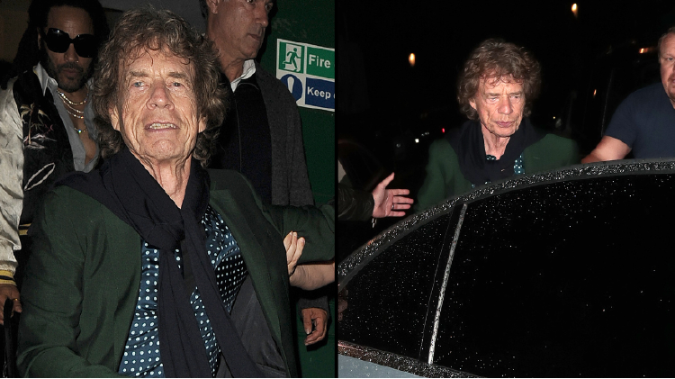 Mick Jagger proves age is just a number after 'partying until 3am' on ...