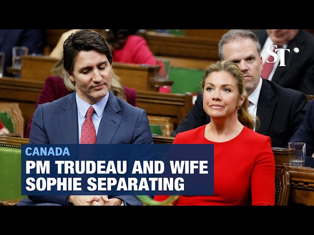 Canada's PM Trudeau and wife Sophie separating | Nestia