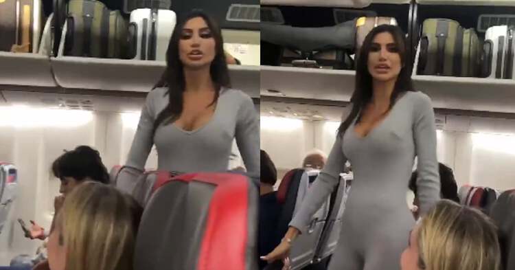 辣妹大闹美航 狂喊“我是IG网红” | Nestia