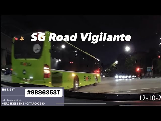 mercedes citaro bus fail to conform to red light signal | Nestia