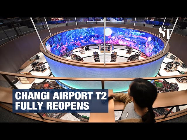 Changi Airport T2 reopens fully | Nestia