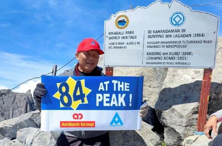 Corporate figure Azman Hashim scales Mount Kinabalu at the age of 84 ...