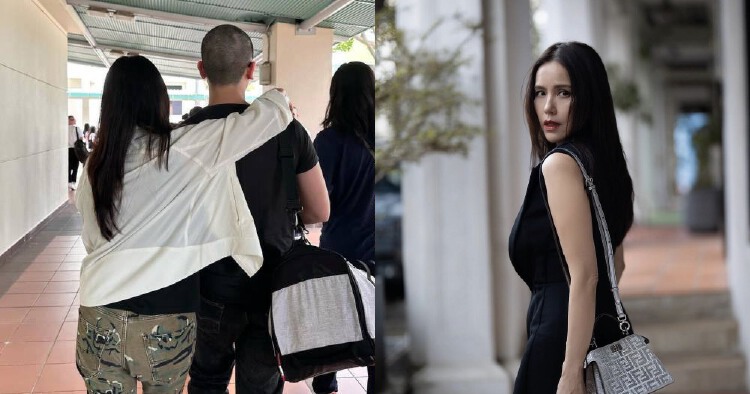 Zoe Tay sends eldest son Brayden off to NS BMT at Tekong | Nestia