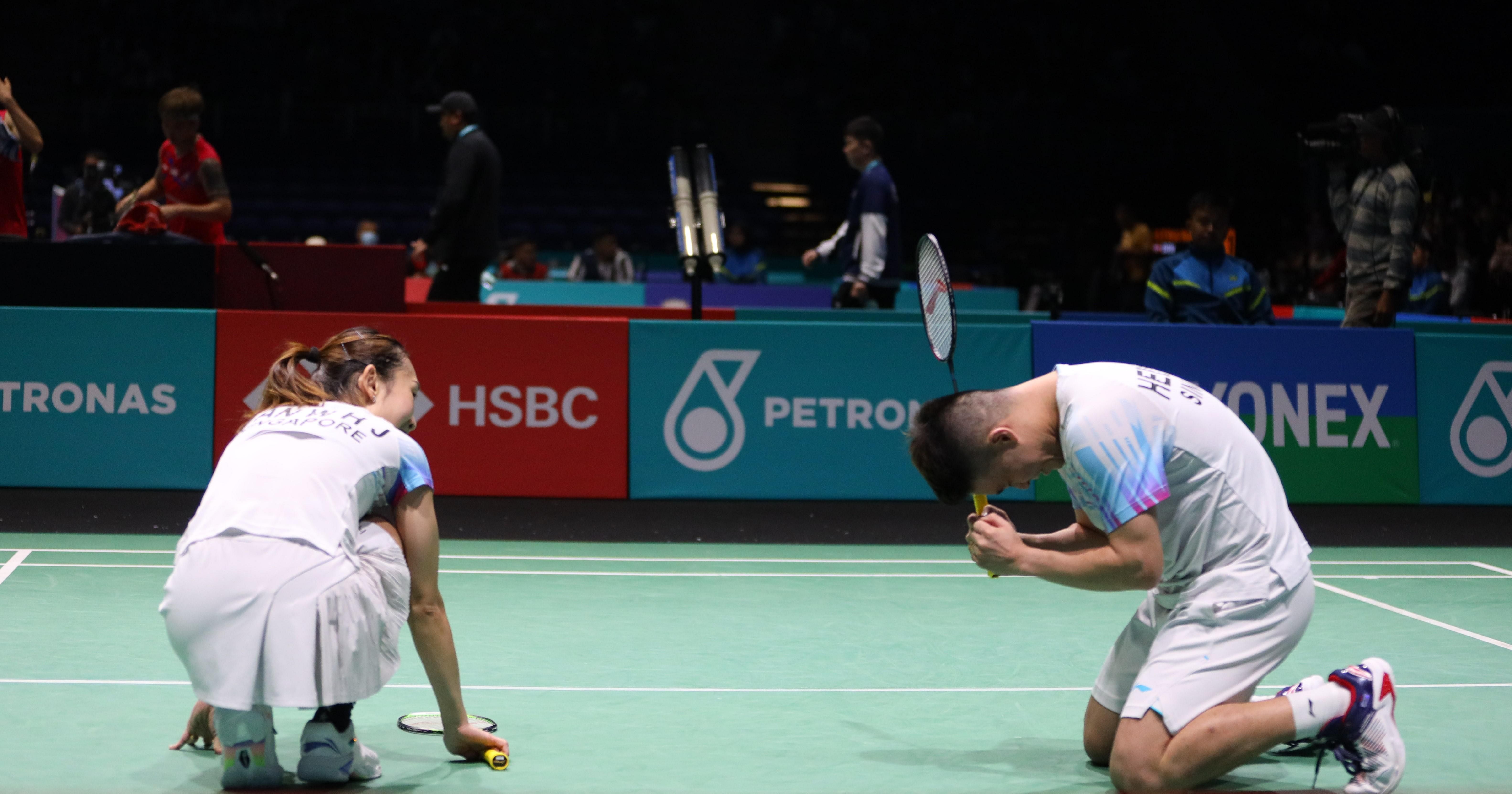 Singaporeans Terry Hee and Jessica Tan’s fairytale run ends in Malaysia ...