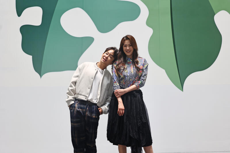 Actor Jeremy Chan had to stop looking at co-star and wife Jesseca Liu ...