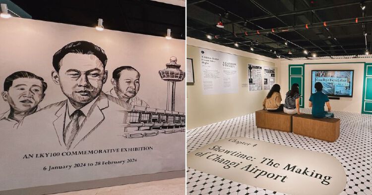 LKY100 exhibition in Changi Airport T2 from now till Feb. 28, 2024 | Nestia