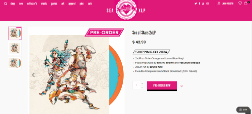 TGA年度独立游戏《星之海》实体版公开:送双面海报 | Nestia