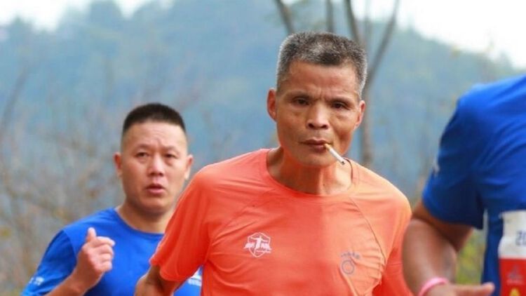 Chinese marathon runner disqualified after smoking throughout the ...
