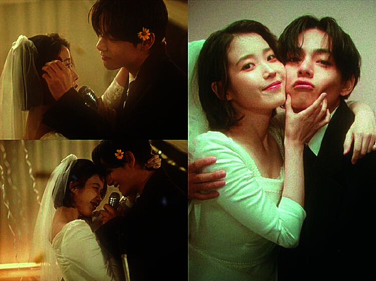 IU贴脸V婚纱照太甜 网喊：李钟硕小心 | Nestia