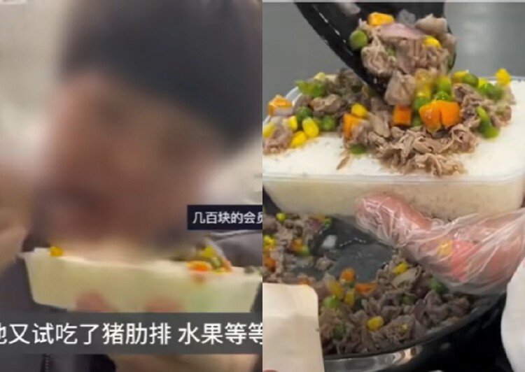 Chinese influencer under fire for bringing cooked rice to gorge on food ...