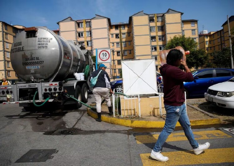 Mexico City residents protest 'unprecedented' water shortages | Nestia