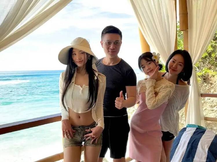 小S二女儿Lily晒度假照 穿黑色吊带自拍露甜美笑容 | Nestia