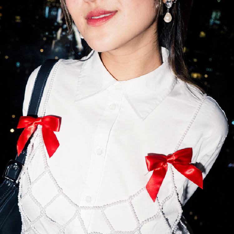 Pink Bows and Red Gowns at Sandy Liang’s Lunar New Year Bash Pink Bows and Red Gowns at Sandy ...