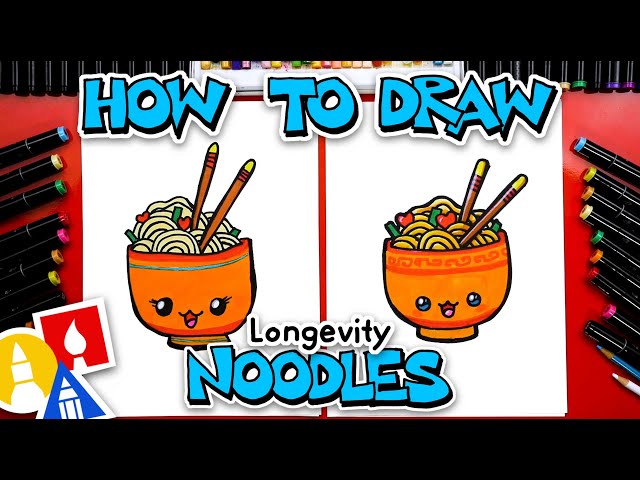 How To Draw Longevity Noodles | Nestia