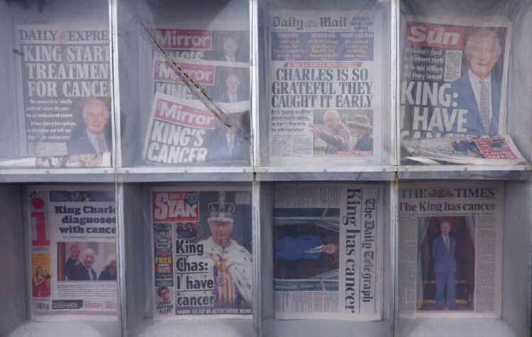 King Charles seen in public and Harry flies in to see him after cancer diagnosis | Nestia