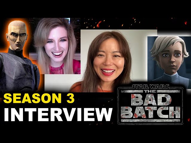 The Bad Batch Season 3 INTERVIEW - Michelle Ang aka Omega - Star Wars ...